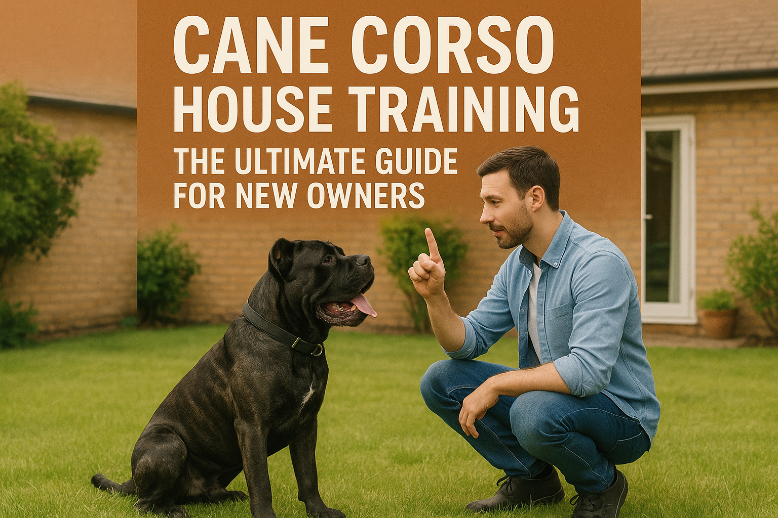 Cane Corso House Training: The Ultimate Guide For New Owners - Cane ...